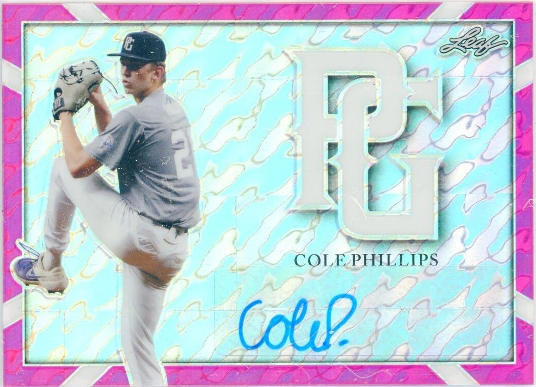 2021 Leaf Perfect Game National Showcase - Metal Autographs Cole ...