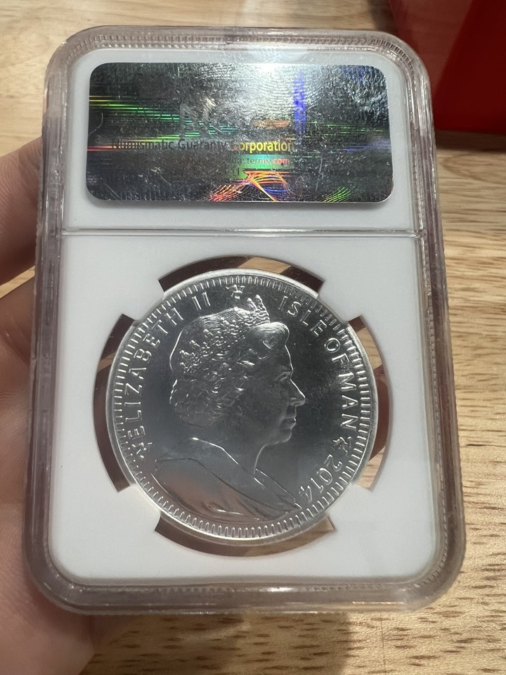 2014 IS Of Man Angel Silver MS70 NGC Angel 1oz Silver, FREE SHIPPING | eBay