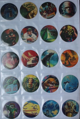 Goosebumps pogs from Parachute Press complete set of 1-36 (32 pogs) | eBay