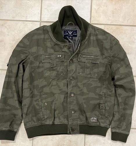 TF Goose Company TFG Type M87 Camo Bomber Jacket XXL 2XL | eBay