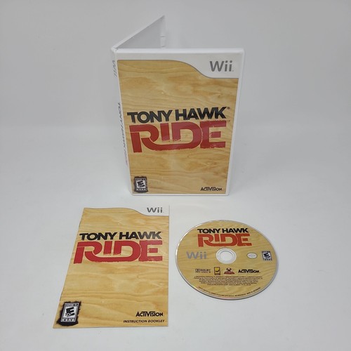 Tony Hawk Ride Wii Game Complete With Manual Tested E 10+ Skateboarding ...