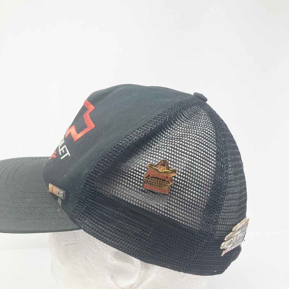 Chevrolet Racing Sports Image Cap Trucker Hat Black Red Embroidery ...