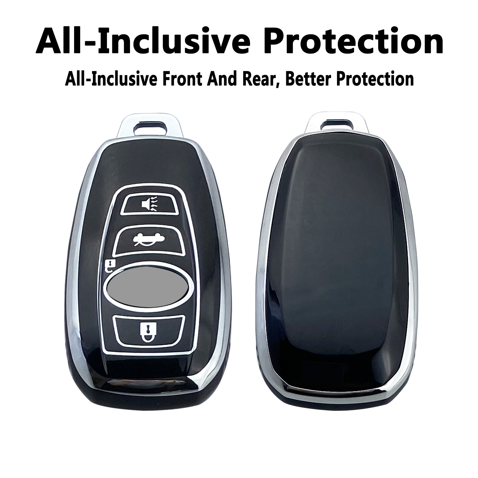 Yuebutor Key Fob Cover Case Fit for Subaru Forester Outback Ascent ...