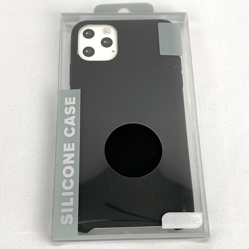 MiCase iPhone 12 Pro Max & 13 Pro Max Black Silicone Case Ultra Light ...