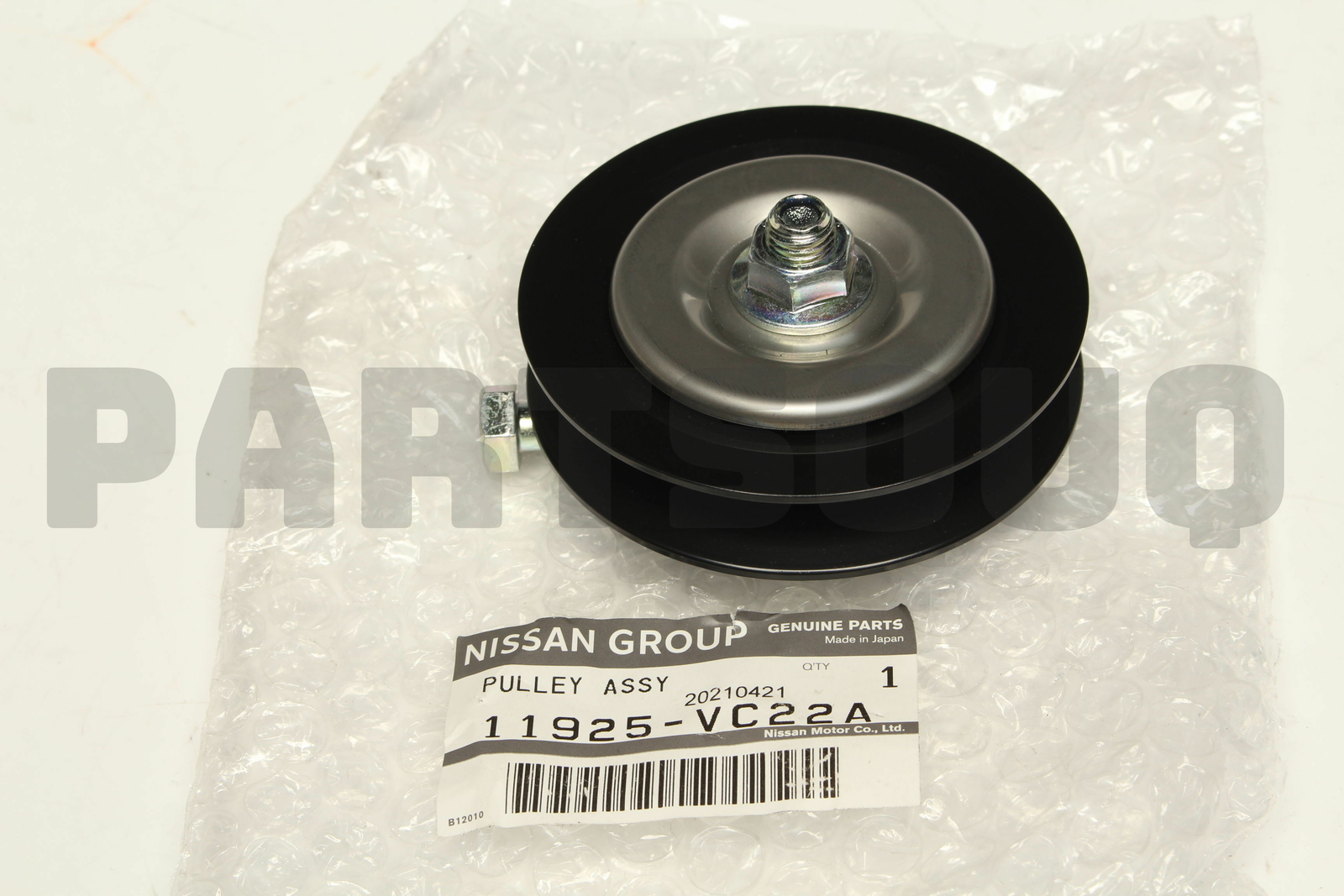 11925VC22A Genuine Nissan Pulley Assy-idler Compressor 11925-vc22a for ...