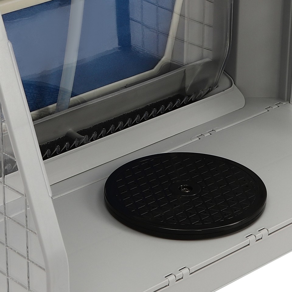 Airbrush Spray Booth Dual-Filter Portable Hobby Airbrush Paint Spray ...