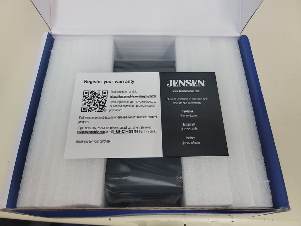 BRAND NEW JENSEN # XDA92RB 600W 2 CHANNEL MOSFET AMPLIFIER 827204114919 ...