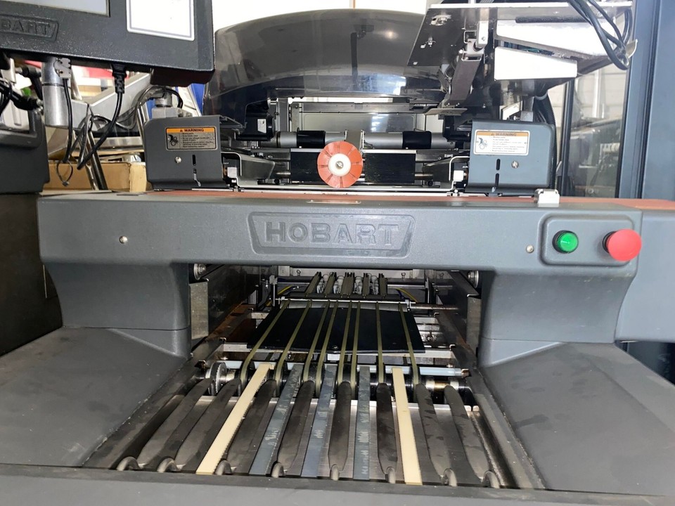 HOBART AUTOMATIC MEAT WRAPPING MACHINE MOD# AWS SUPER MARKET MEAT ...