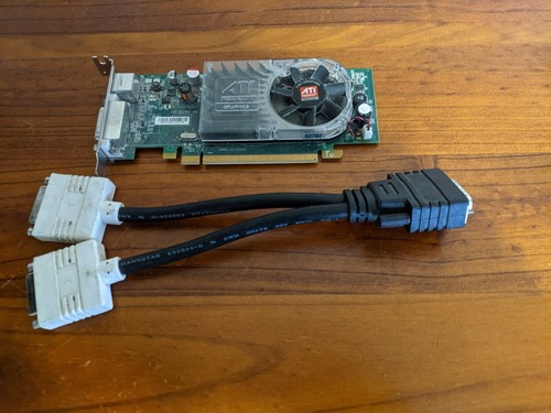 ATI Radeon HD3450 256MB PCI-E Video Card ATI-102-B62902(B) Half-Height ...
