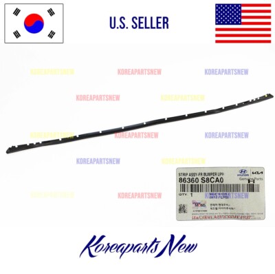 Front Upper Grille Strip Rubber 86360S8CA0 ⭐OEM⭐ Hyundai Palisade 2023 ...