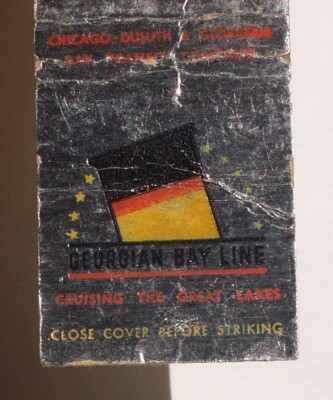 1950s Georgian Bay Line Great Lakes Chicago Duluth & Georgian Bay ...