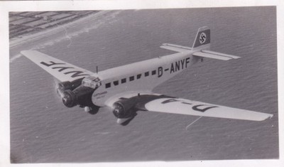 Wartime WWII RCAF Aeroplane Photo Supply GERMAN LUFTWAFFE Ju52 ...