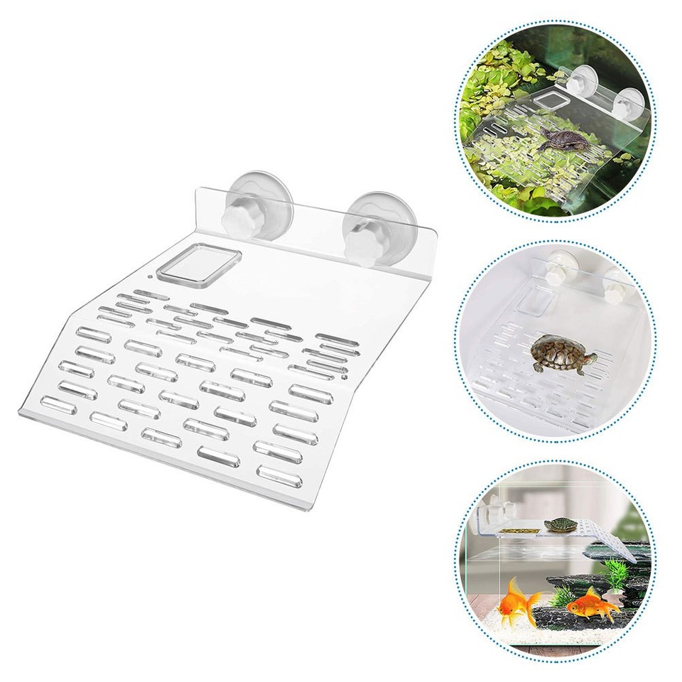 Turtle Basking Platform Large Tank Platforms Hanging with Suction Cup ...