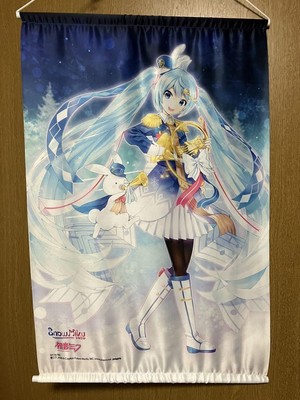 m5 Tapestry Hatsune Miku Snow Miku 2020 B2 Anime Game Collector | eBay