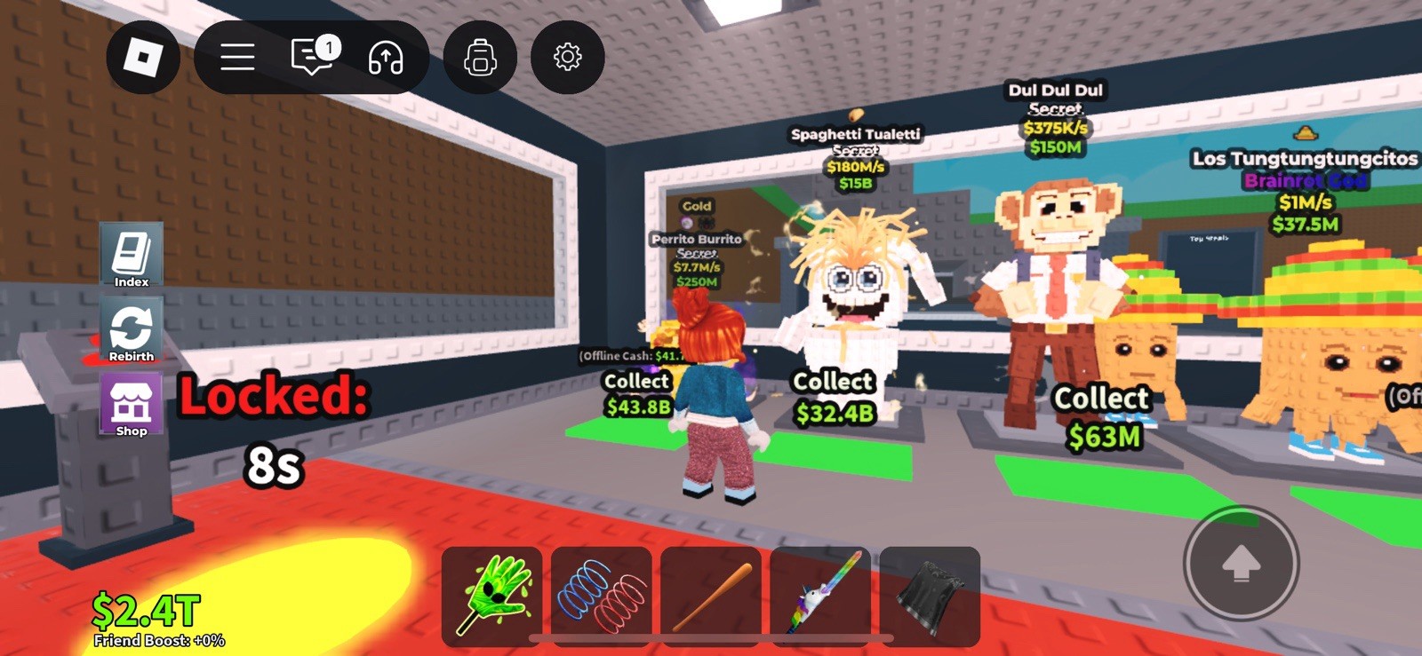 Steal a Brainrot Spaghetti Toilet First Time Selling So No Reviews | eBay