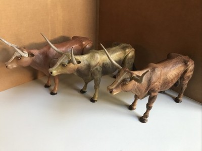 Bonanza American Character 1966 Action Longhorn Steer Hand Painted ...