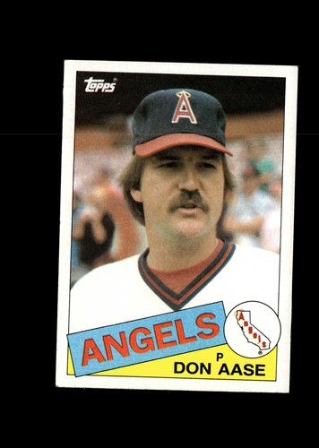 Don Aase - 1985 Topps Baseball #86 - California Angels + FAST FREE Ship ...