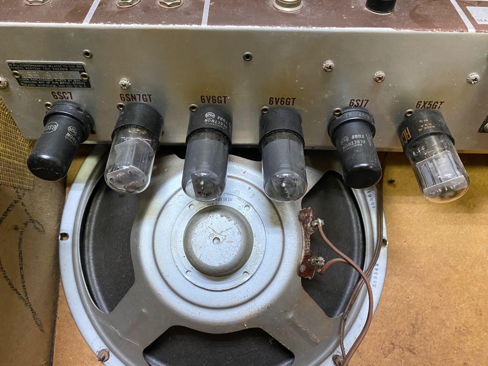 Silvertone Model 1333 12-Watt 1x12 Guitar Combo All Original | eBay