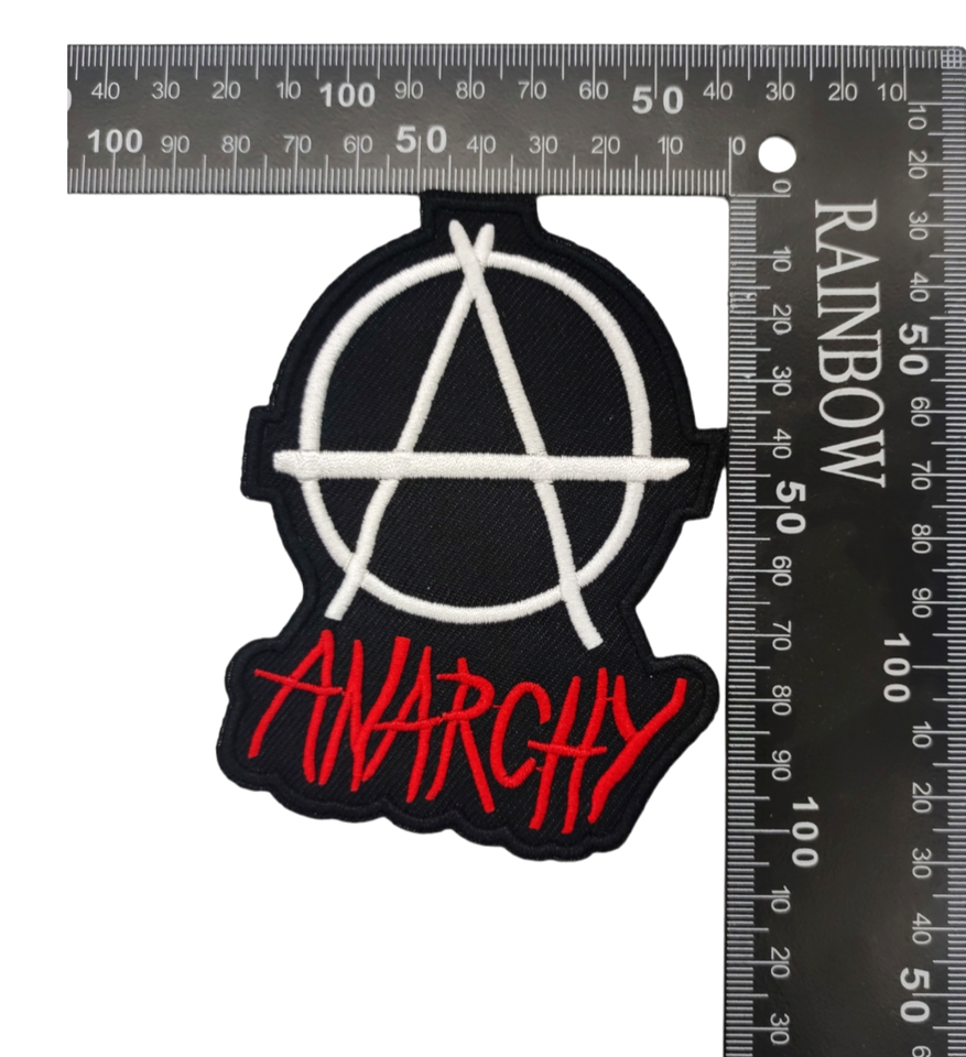 Anarchy Anarchy Punk Heat Adhesive Clothes Iron Heat Rock patch iron ...