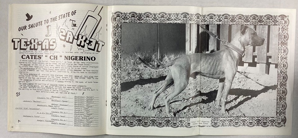 American Pit Bull Terrier Gazette May 1986 Magazine ADBA APBT CH ...