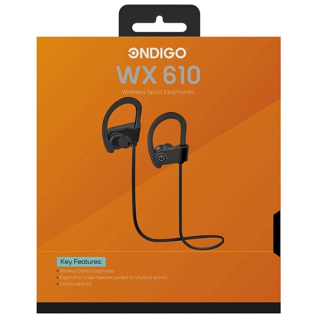 Ondigo WX610 Wireless Bluetooth Headphones Red/Black Brand for sale ...