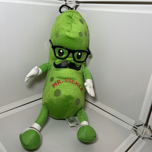 Mr. Pickle Plush 15" inch W/ legs Soft Green | eBay