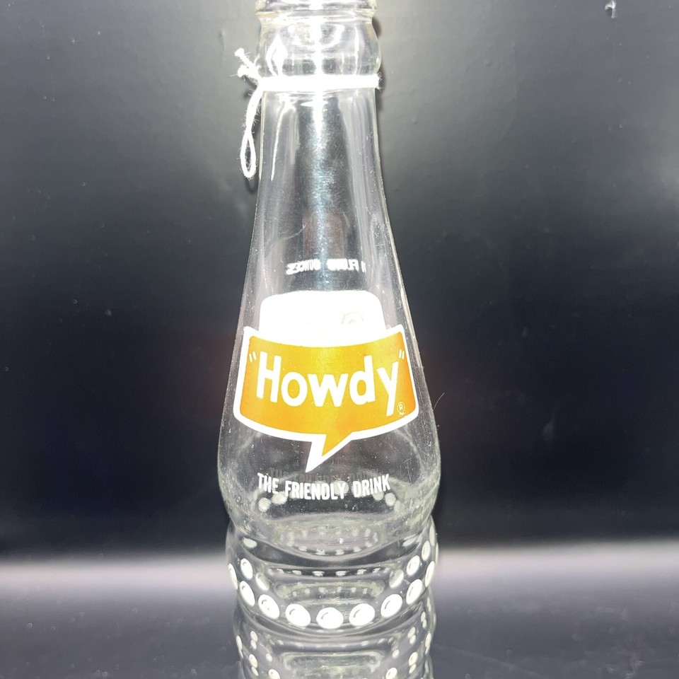 Vintage HOWDY Root Beer Soda Bottle-“From Seven-Up” 7up Glass Bottle | eBay