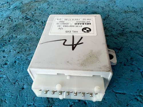 2004 BMW 7-SERIES, E65/E66, REAR TRUNK LID LIFT CONTROL MODULE, 6135 ...