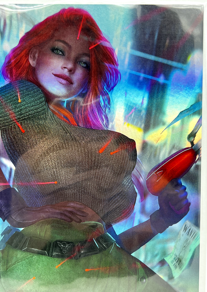 Totally Rad Kim Possible COSPLAY SHIKARII VIRGIN FOIL LIMITED EDITION ...