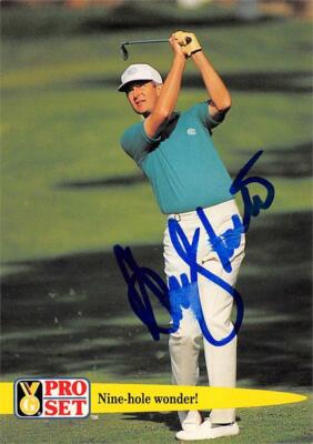 Andy North autographed trading card (Golf, PGA, Florida Gators) 1992 ...
