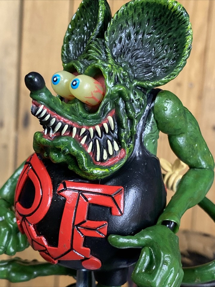 Rat Fink Beer Tap Handle Hot Rod Biker Car Kustom Kulture Grunge Punk ...