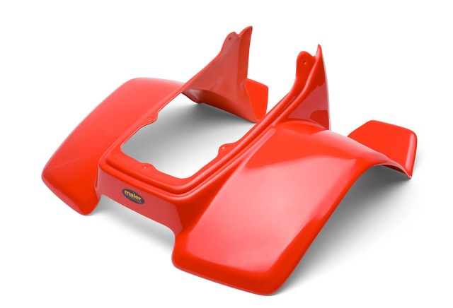 Suzuki Lt50 84 - 87 Quadrunner Plastic Orange Front and Rear Fender Set ...
