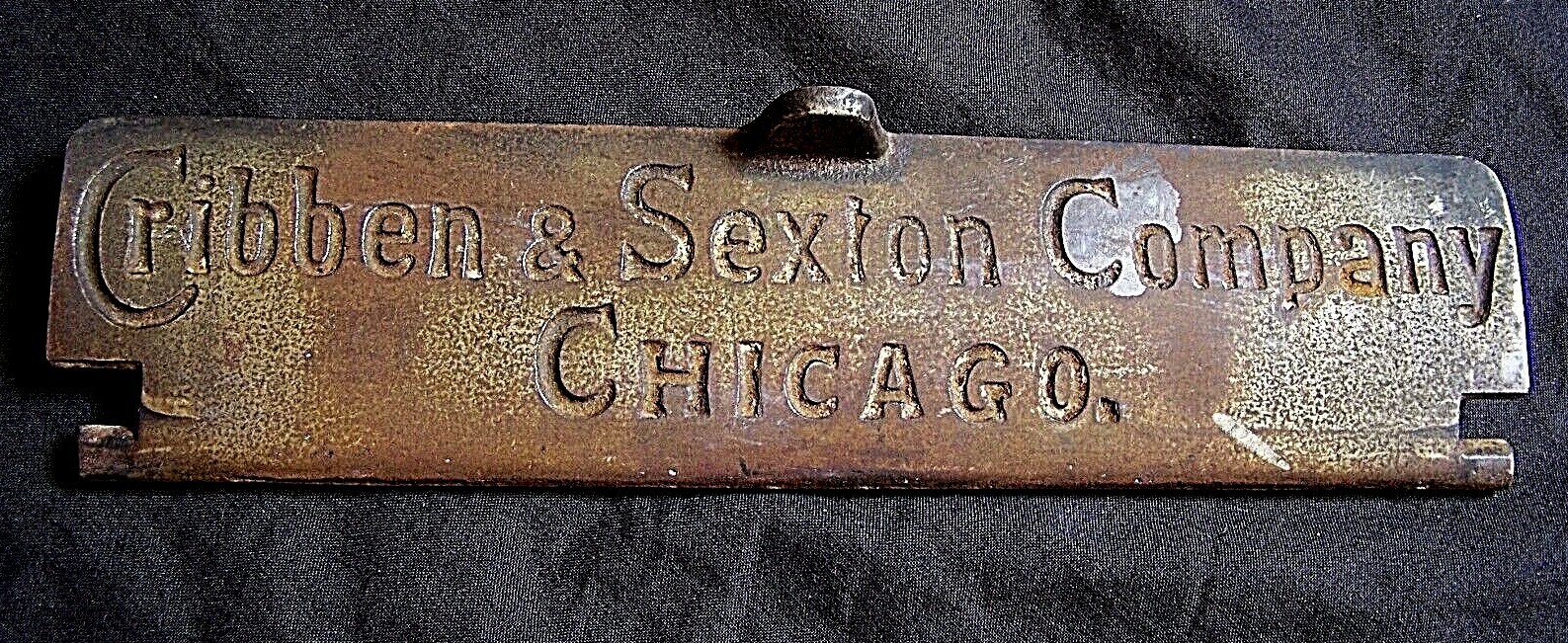ANTIQUE CRIBBEN & SEXTON COMPANY~CHICAGO~ADVERTISING CAST IRON STOVE ...