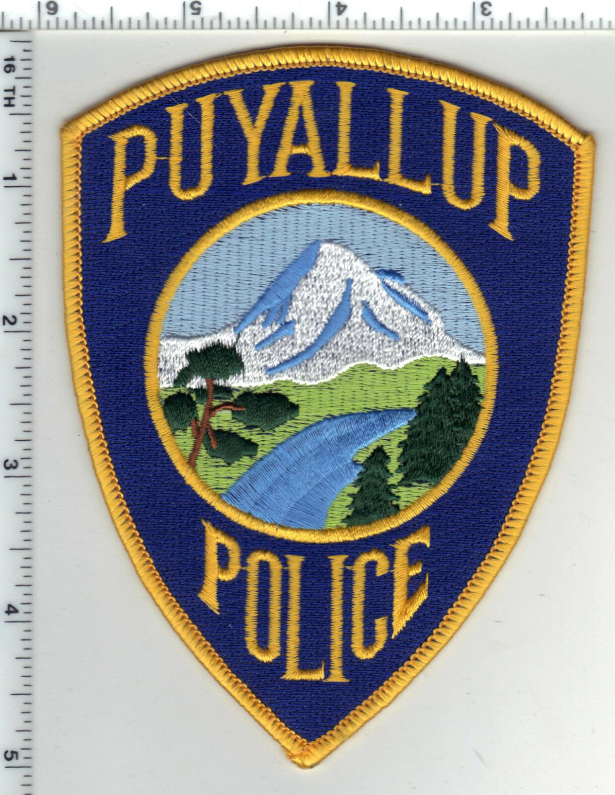 Puyallup Police (Washington) 2nd Issue Shoulder Patch | eBay