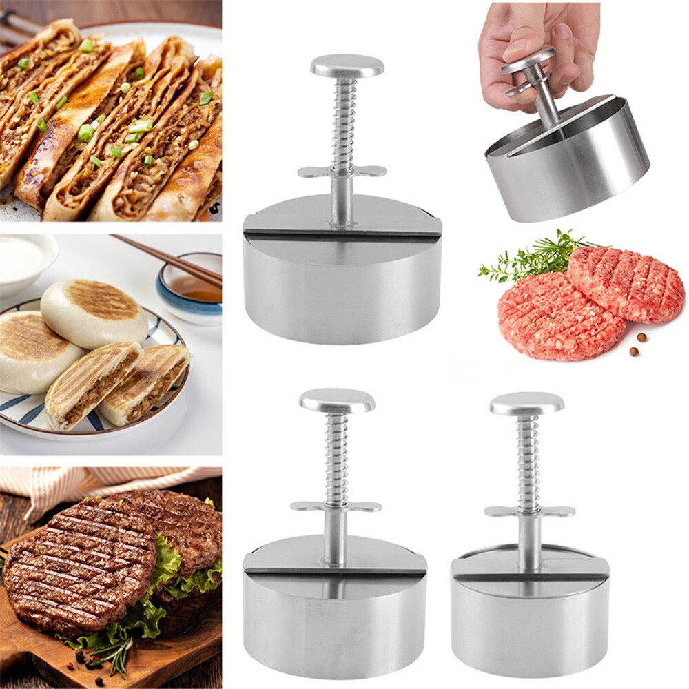 Non-Stick Hamburger Press Burger Meat Grill Patty Maker Mold Kitchen ...