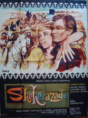 SHEHERAZADE SCHEHERAZADE French Grande movie poster 47x63 ANNA KARINA ...