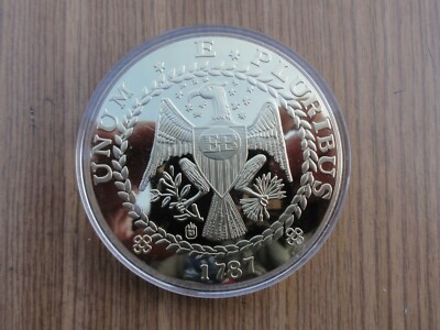 UNUM E. PLURIBUS 1787 EBORACA COLUMBIA 70 MM MEDAILLE 110 GRAMM 2012 | eBay