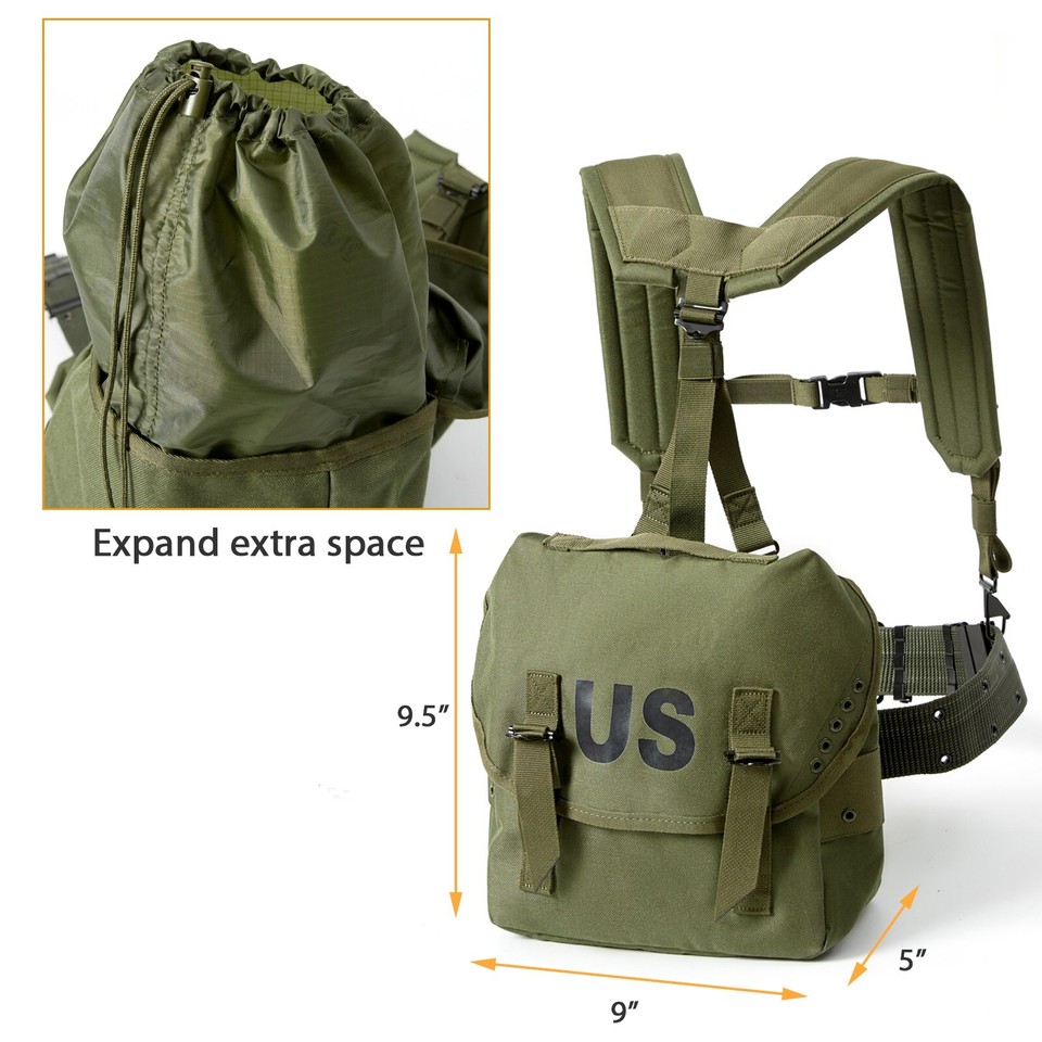 MT Military Alice Butt Pack Molle Webbing Sling Bag Daily Commuter ...