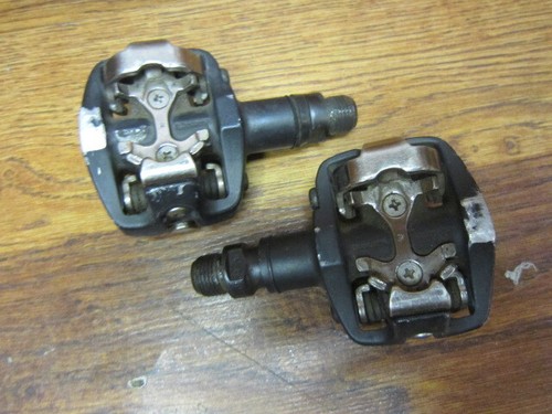 VINTAGE SHIMANO DEORE LX PD-M535 CLIPLESS MOUNTAIN BIKE PEDALS - 9/16 ...