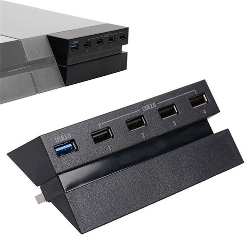 5-Port USB Hub For PS4 High Speed Charger Controller Splitter Expansion ...