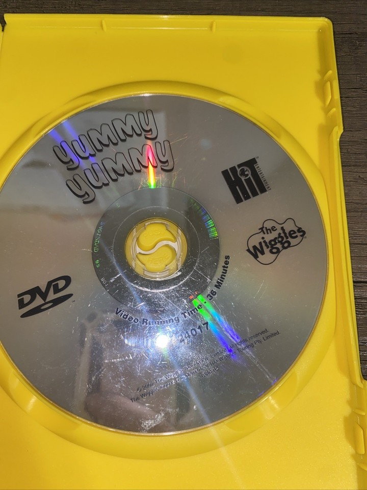 The Wiggles Yummy Yummy DVD, 14 Ooey Gooey Squishy Squashy Songs, HIT ...