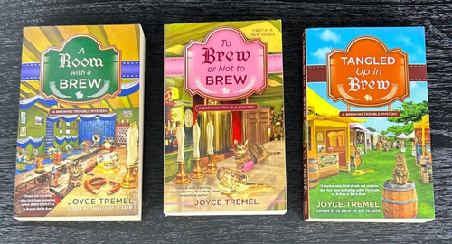 Joyce Tremel Lot of 3 Brewing Trouble Mystery Series Paperbacks | eBay
