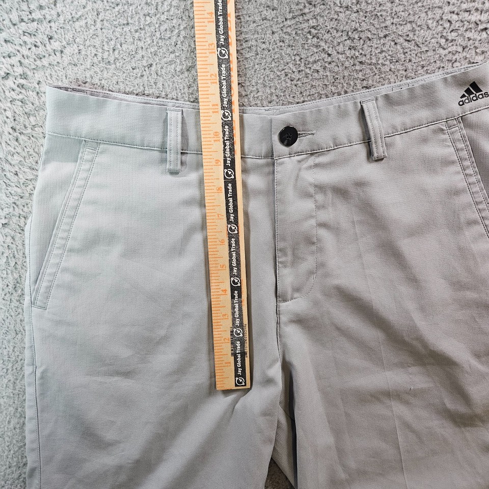 Adidas Golf Shorts Men 30 x 11 Logo Gray Lightweight Adizero | eBay UK