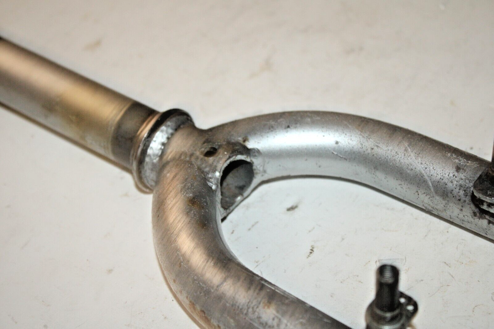 Vintage Chromoly Rigid MTB Bike Fork 26" 11/8" Threaded 175mm Canti ...