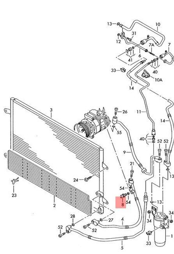 Genuine Pressure Sensor VW Phaeton 3D1 3D9 3D0959126D | eBay