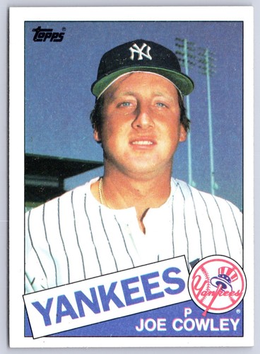 JOE COWLEY 1985 TOPPS 85 NO 769 NRMINT+ 33662 | eBay