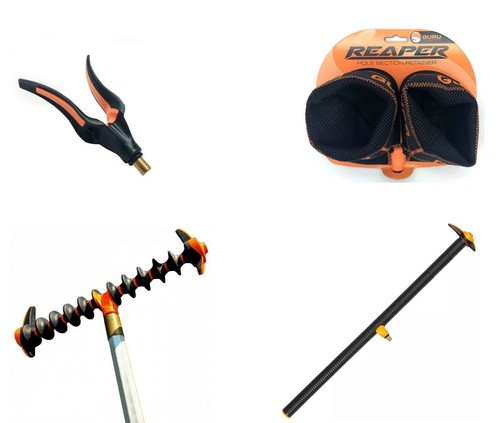 Guru Reaper Rod Rest Feeder Rest Double Pole Sock XL Rear or Front Carp ...