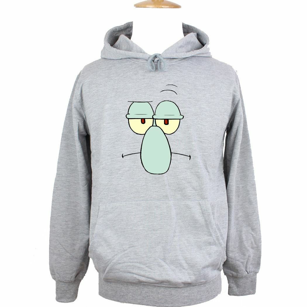 Squidward Tentacles by Concrete Print Sweatshirt Unisex Hoodies Graphic ...