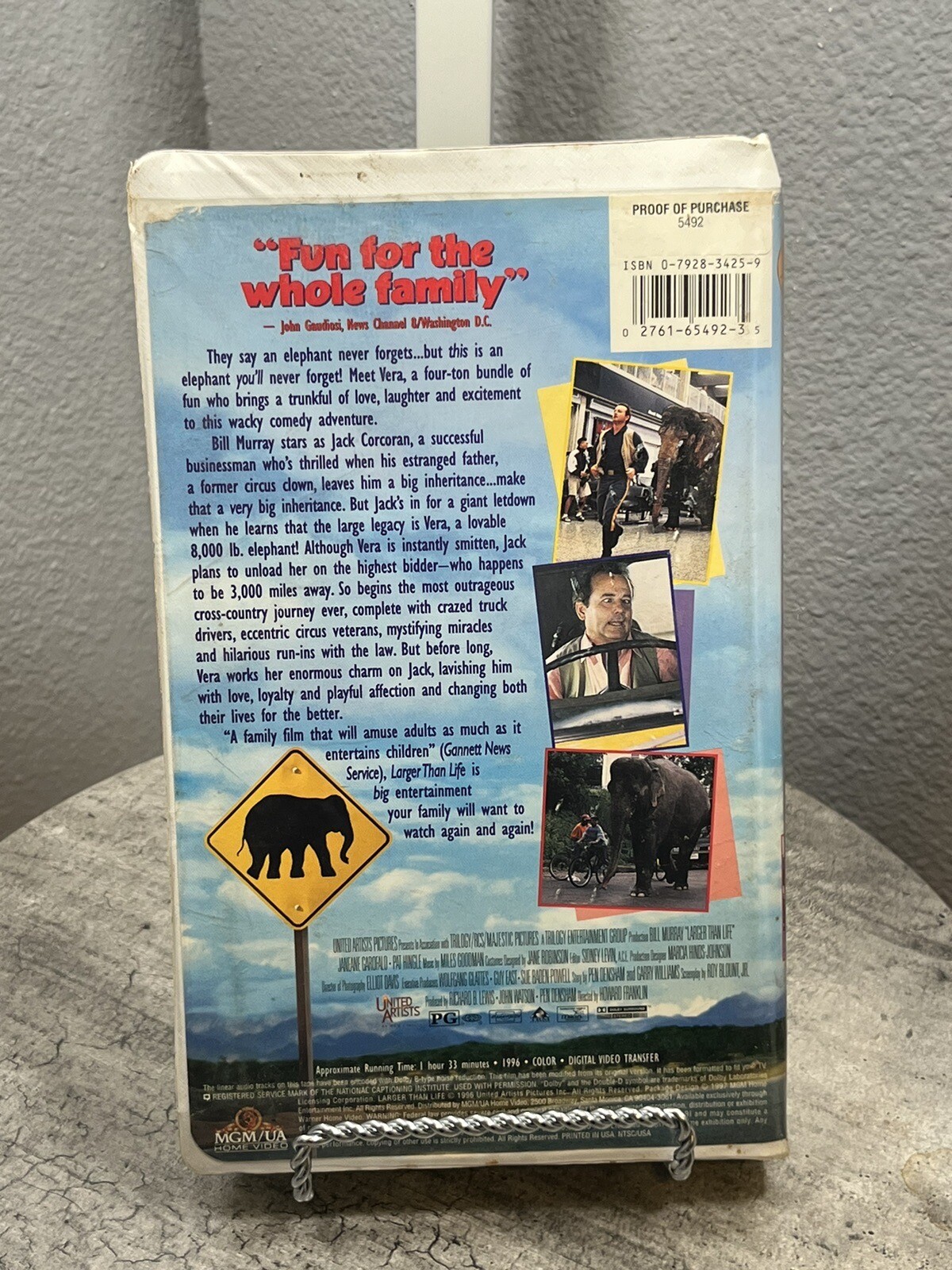 Larger Than Life (VHS, 1997, Clamshell Family Treasures) 27616549235 | eBay