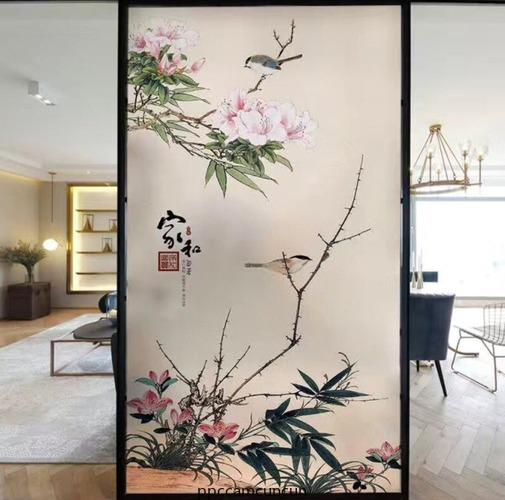 Frosted Glass Stickers Window Window Transparent Opaque Electrostatic ...